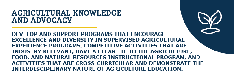 Agricultural Knowledge and Advocacy