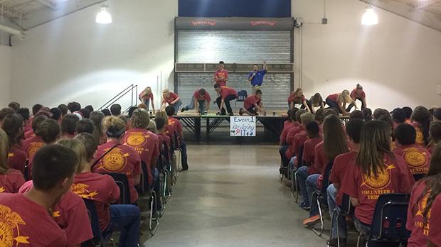 Texas FFA News - Area IV Shatters Greenhand Camp Attendance Record