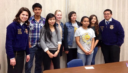 Texas FFA News - National FFA Secretary Visits Texas Chapter