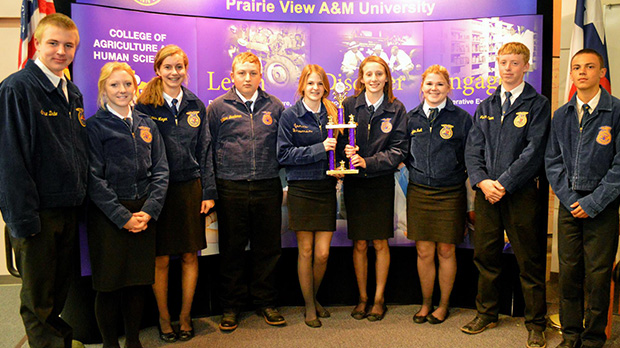 Texas FFA News - Prairie View A&M Hosts Invitational LDE Contest