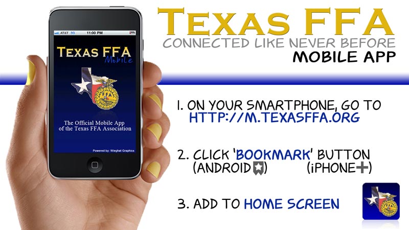 Texas FFA News - Connect to Texas FFA Mobile